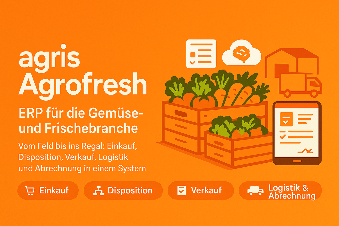 Software agris: ERP für den Gemüsebau www.cbt.ch